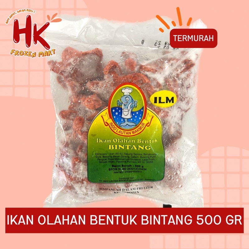 Jual ILM Bintang Merah Patrick 500gr | olahan ikan idolamu otak otak HK ...