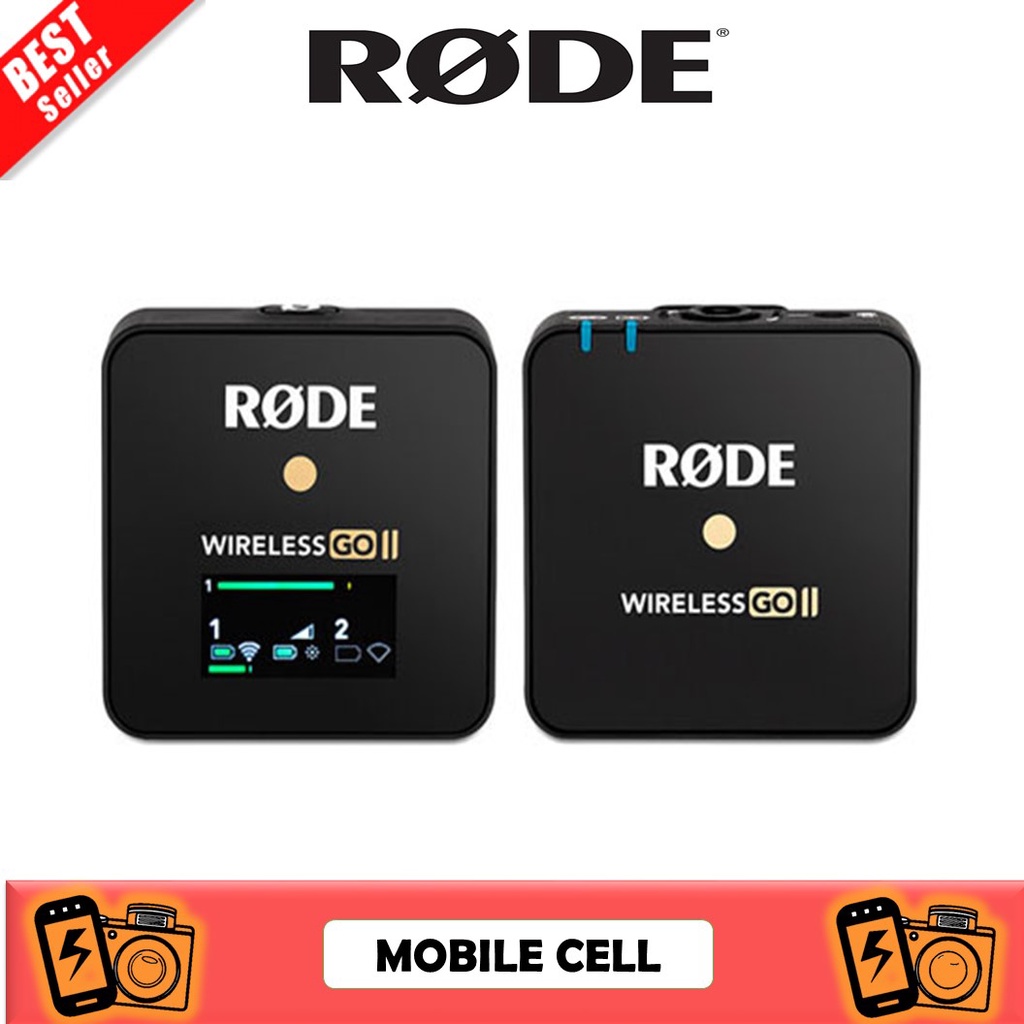 Jual Rode Wireless GO II / GO II Single Wireless Microphone | Shopee ...