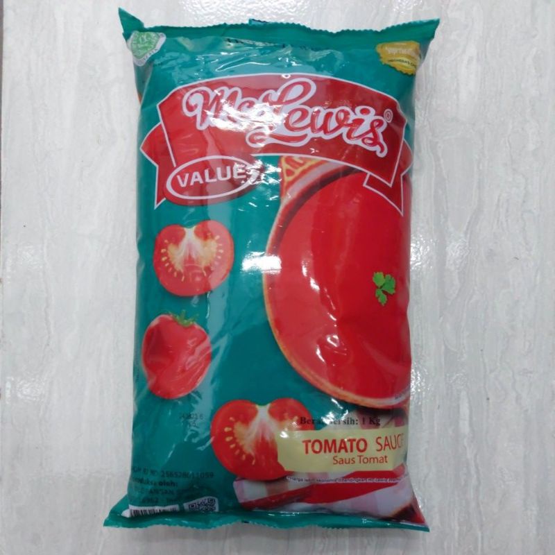 Jual MC LEWIS TOMATO SAUCE 1KG | Shopee Indonesia