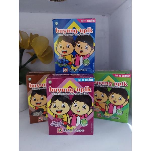 Jual jamu kesehatan anak buyung upik rasa buah isi 11 sachet pilih rasa ...