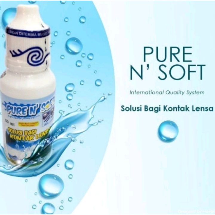 Jual [ 1 BTL ] CAIRAN SOFTLENS PURE N SOFT 60ML | Shopee Indonesia