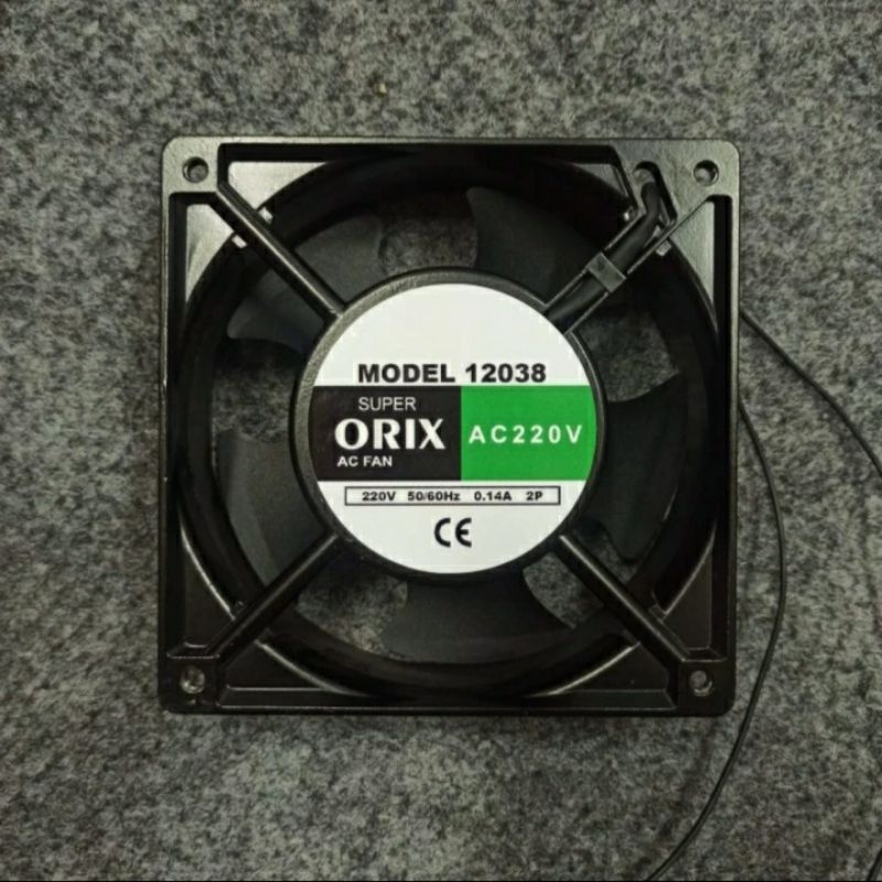 Jual fan orix 12cm ac 220v ball bering kipas ac | Shopee Indonesia