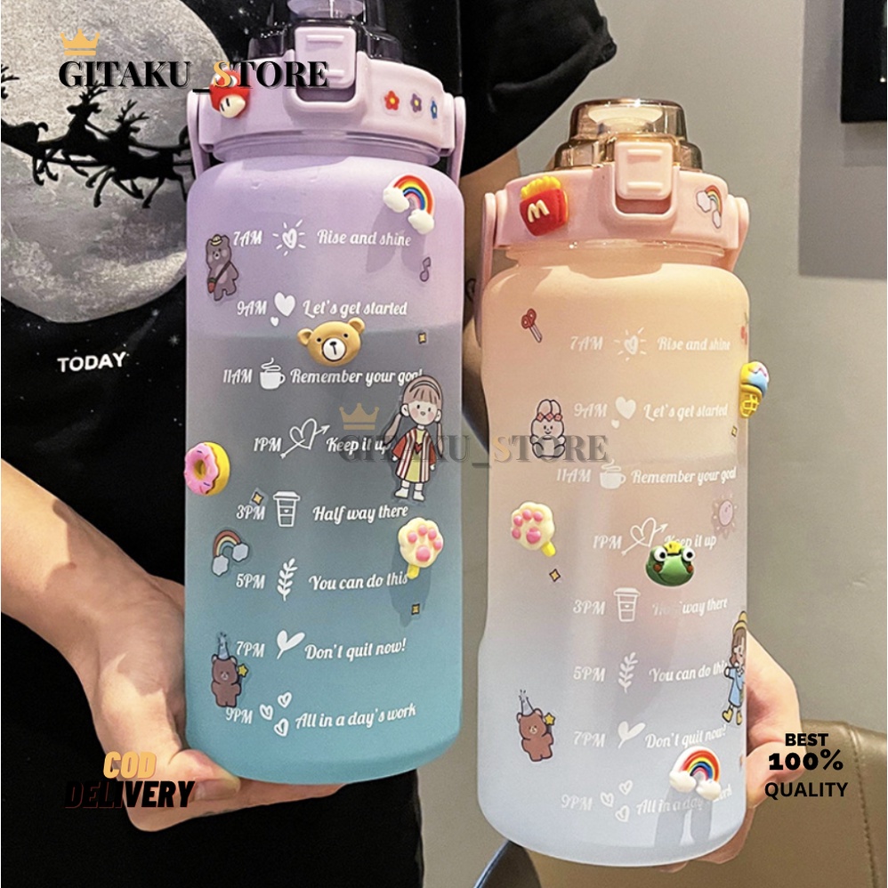 Jual Botol Minum 2 Liter Botol Minum Viral Botol Pelangi Botol Minum