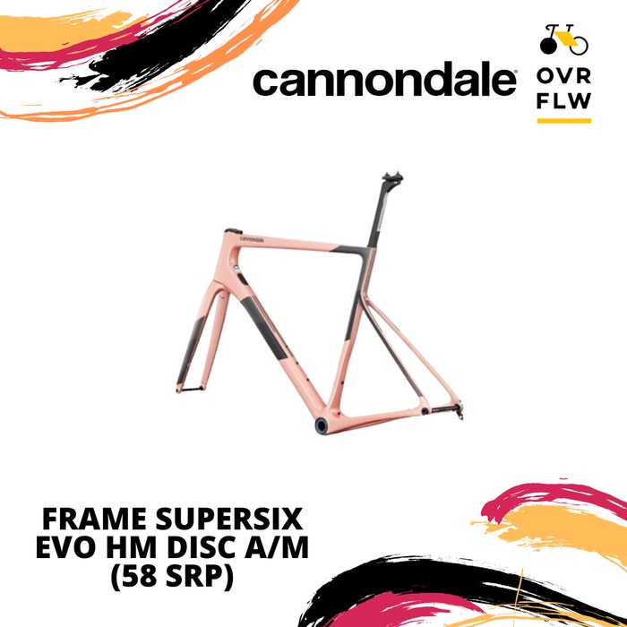 Jual Frame Frame Sepeda - Cannondale Supersix Evo Hm Disc A/M (58 Srp ...