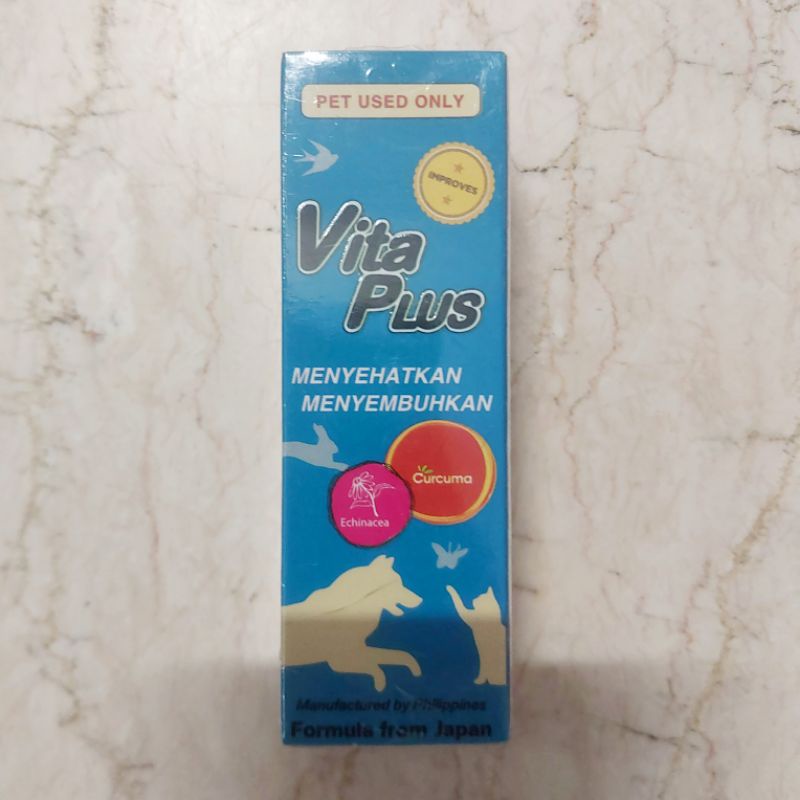 Jual Vita Plus 30ml vitamin kucing anjing vitaplus | Shopee Indonesia
