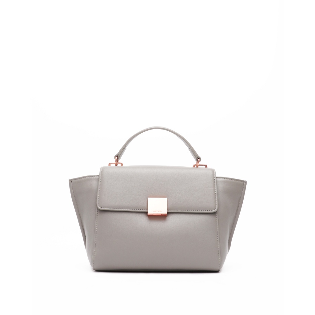 Jual Buccheri Zenia Woman Tote Bag Grey | Shopee Indonesia