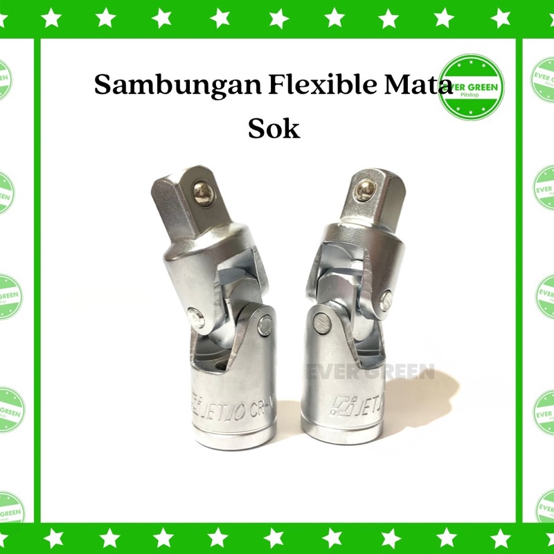Jual Universal Sambungan Flexible 360 derajat Mata Kunci Sok Gagang ...