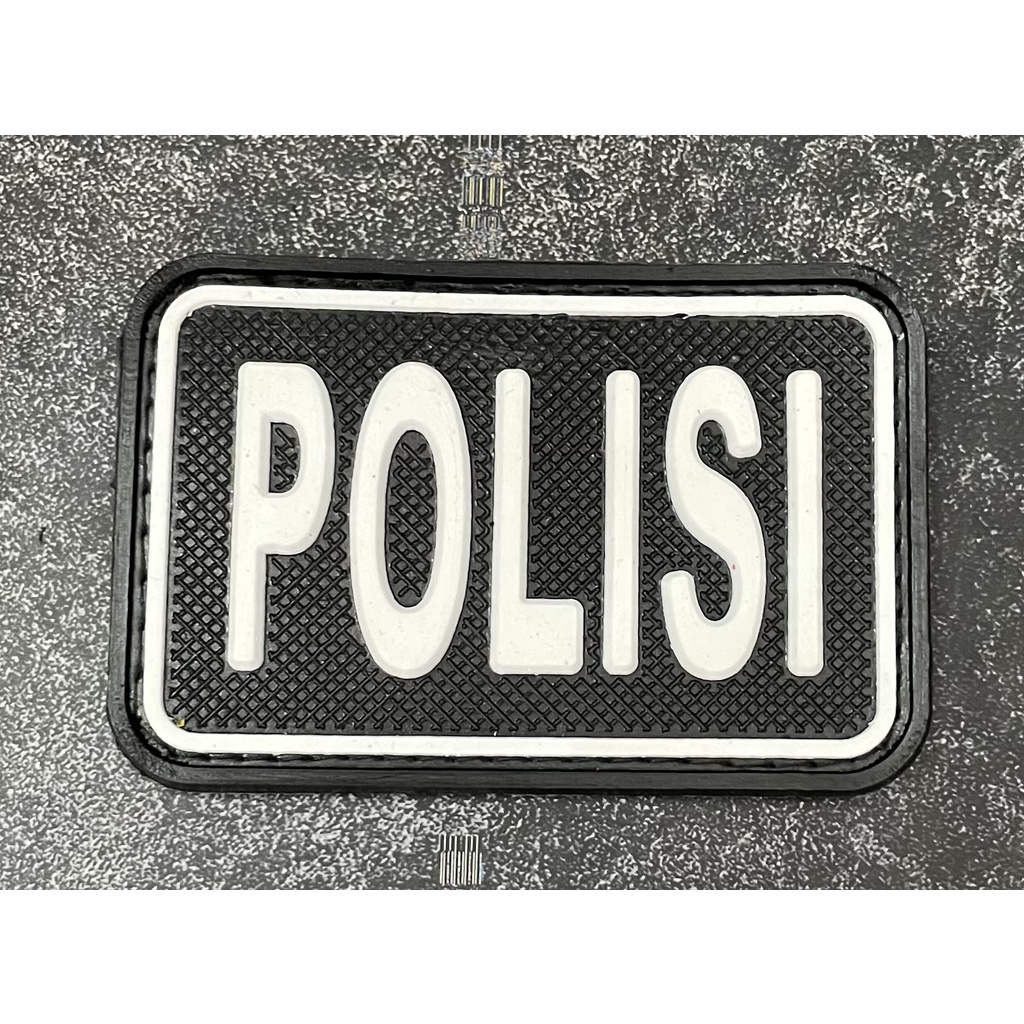 Jual Patch Polis* Tribrata (Tulisan) - Patch Velcro Police - Prepetan ...