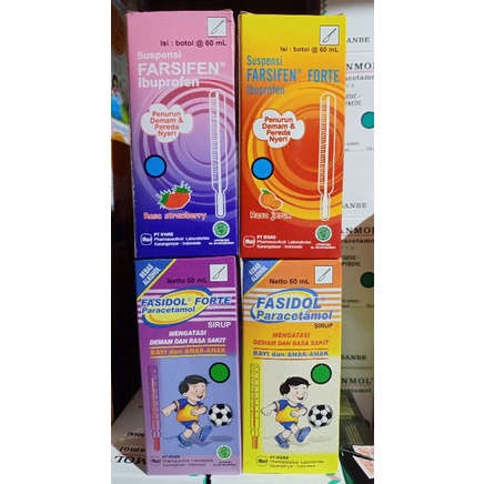 Jual Fasidol Forte Farsifen Sirup Demam Anak | Shopee Indonesia