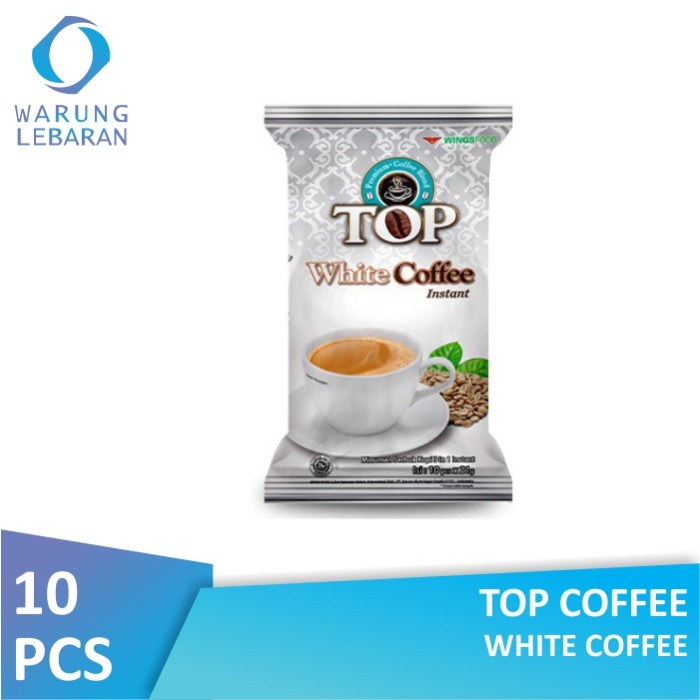 Jual Top Coffee White Coffee 21gr (Isi 10 Pcs) | Shopee Indonesia