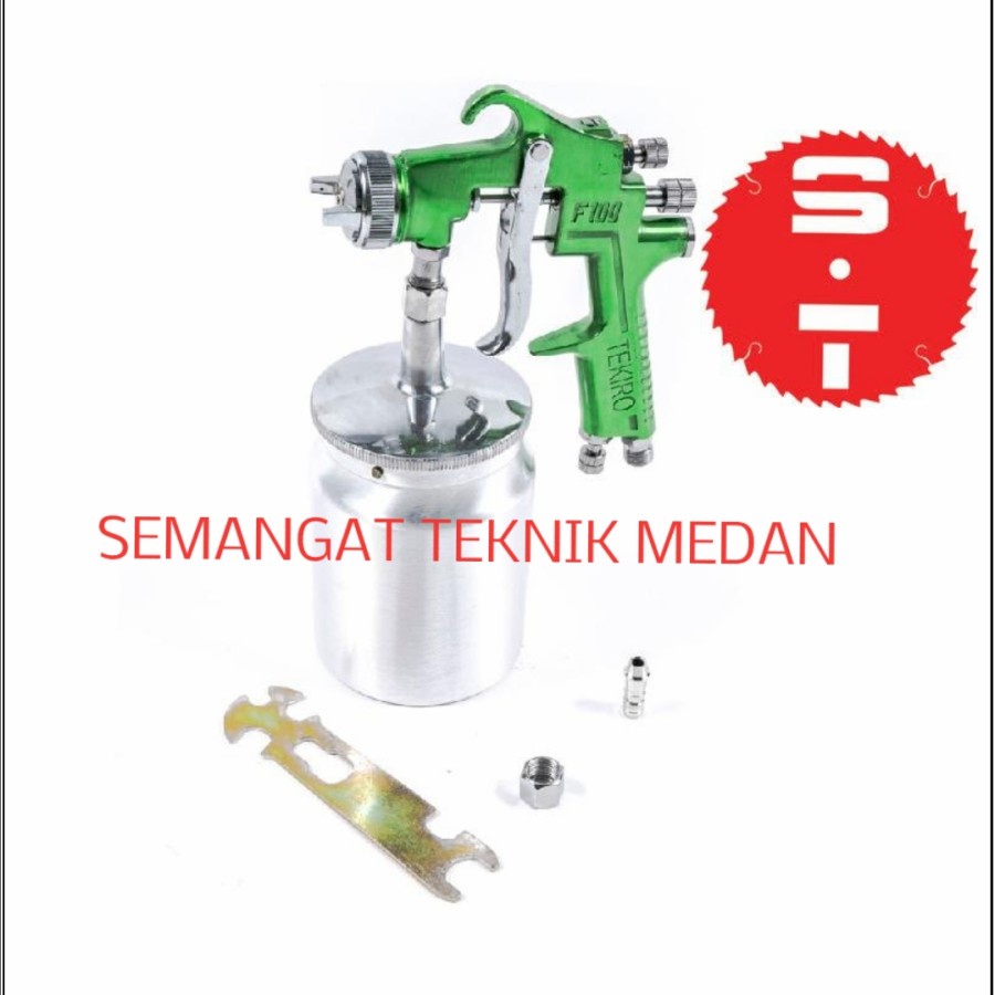 Jual F100S SPRAY GUN SEMPROTAN ANGIN CAT TABUNG BAWAH F100 S F 100 S ...