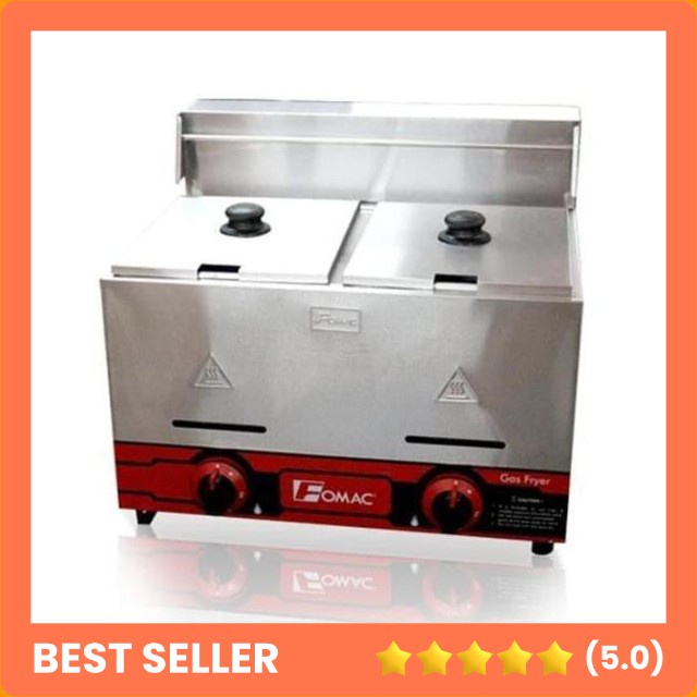 Jual FOMAC FRY-G72 GAS DEEP FRYER ELECTRIC PENGGORENGAN MAKANAN LISTRIK ...