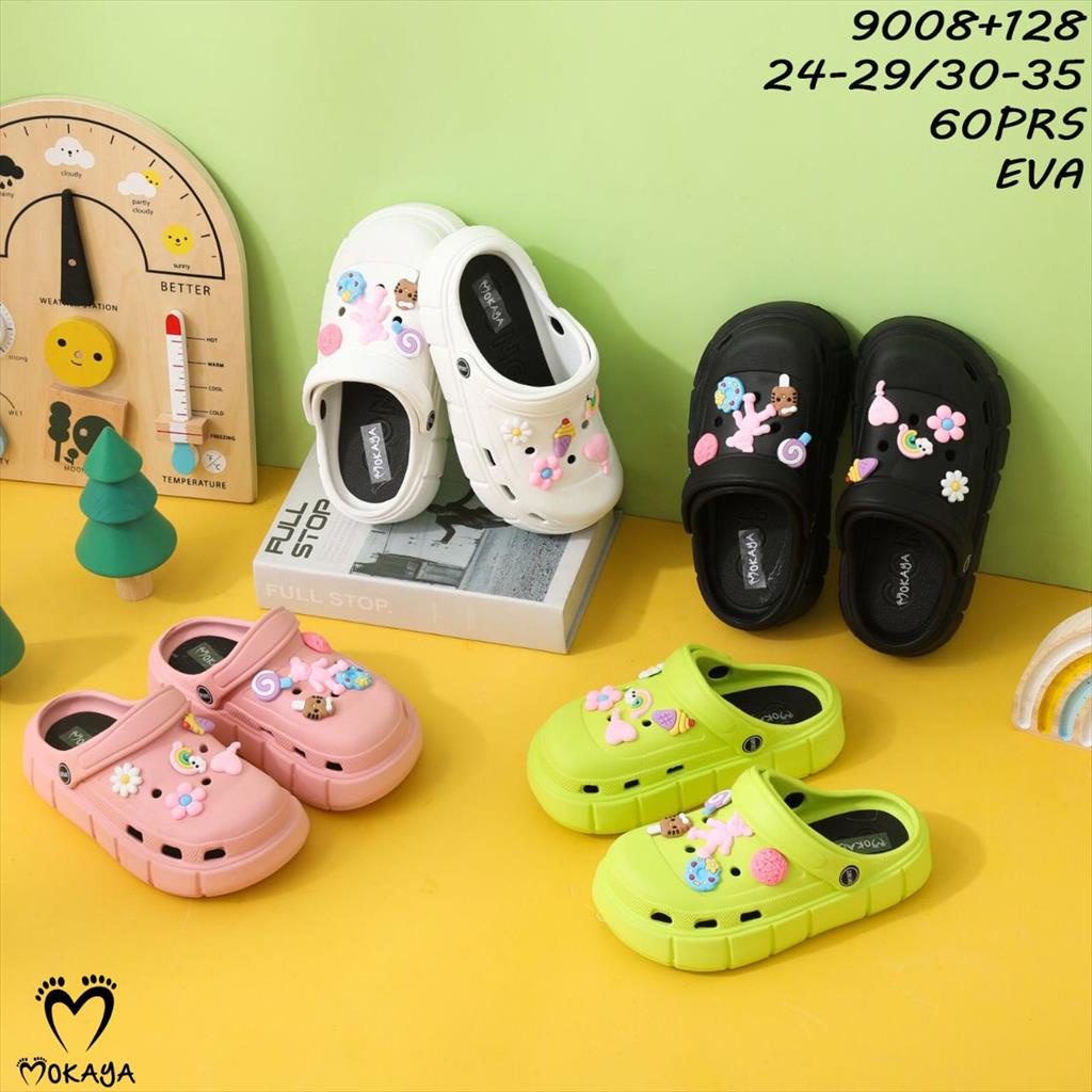 Jual Sandal Crocs Let Bakpao Kodok Anak Cewek Baim Fuji Mainan Jibbitz ...