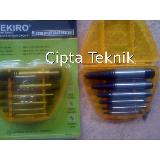 Jual Tap Balik / Screw Extractor Tekiro | Shopee Indonesia