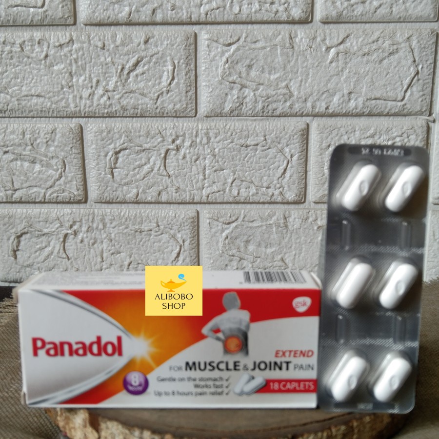 Jual PANADOL EXTEND FOR MUSCLE & JOINT PAIN SINGAPORE PER STRIP 6 ...