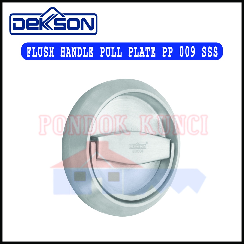 Jual Comen Pull Plate Dekson PP 009 SSS Handle Tanam Bulat Tarikan ...