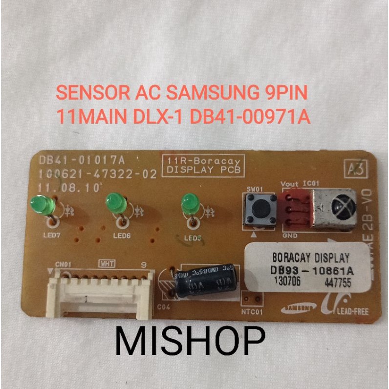Jual SENSOR AC SAMSUNG 11R DB93-10861A 9PIN ORIGINAL | Shopee Indonesia
