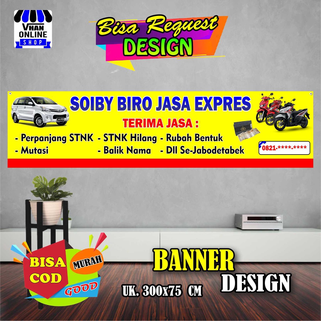 Jual Cetak Spanduk Banner Biro Jasa Keren, Bagus, murah | Shopee Indonesia
