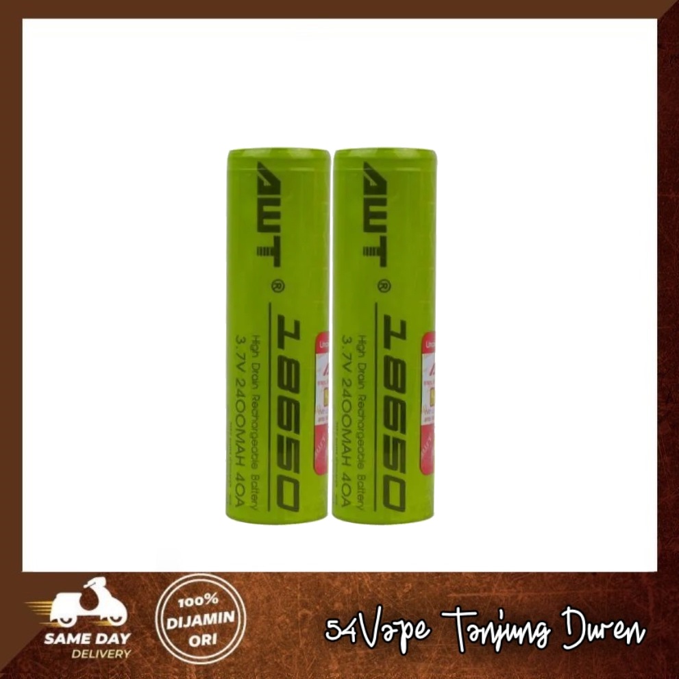 Jual AWT BATTERY 18650 AUTHENTIC | Shopee Indonesia