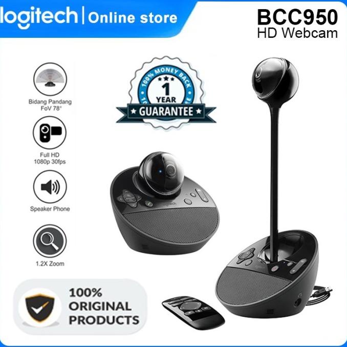Jual Logitech Bcc950 Conference Cam Webcam Logitech Bcc950 Original | Shopee Indonesia
