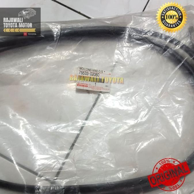 Jual Karet Kaca Depan Altis Moulding Windshield Pelipit Original Toyota ...