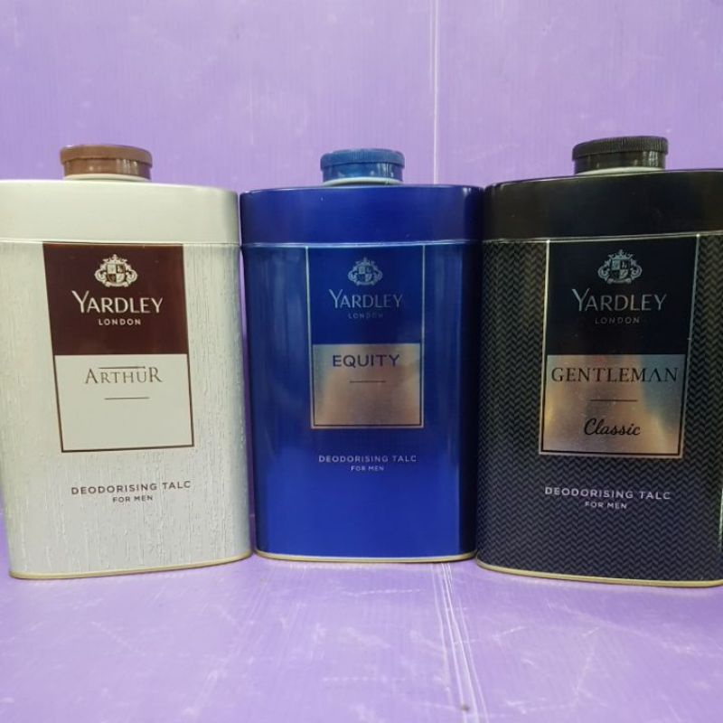 Jual Yardley for Men Deodorising Talc bedak badan 250 gr | Shopee Indonesia