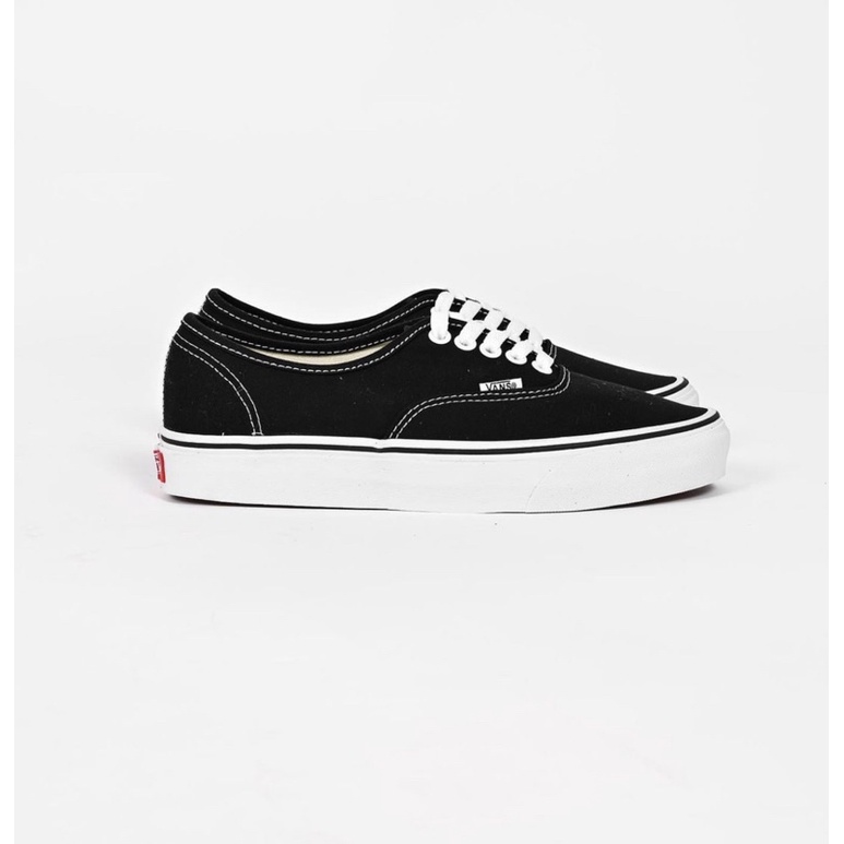 Jual VANS AUTHENTIC BLACK WHITE ORIGINAL | Shopee Indonesia
