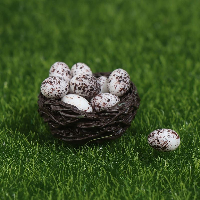 Jual Miniatur Ayam Itik Telur Sangkar Ornamen Terrarium Bonsai Figure ...