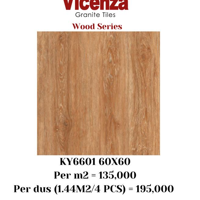 Jual Granit Granite Tile Vicenza Motif Kayu Lantai/Dinding 60x60 - Light Brown | Shopee Indonesia