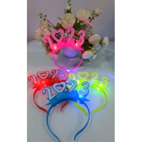 Jual Aksesoris Tahun Baru Bando 2023 | BANDO LAMPU | BANDO LED | Bando ...