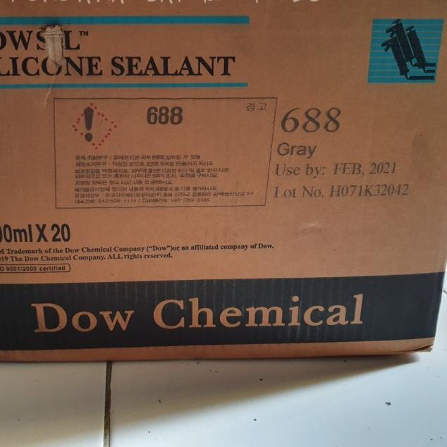 Jual Lem Silicone Sealant Dow Corning 688 / Dowsil | Shopee Indonesia
