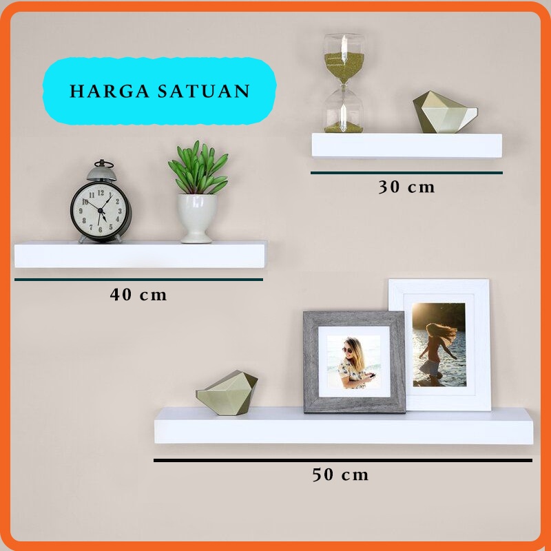 Jual RAK DINDING AMBALAN MINIMALIS DEKORASI DINDING KAMAR RUANG TAMU ...
