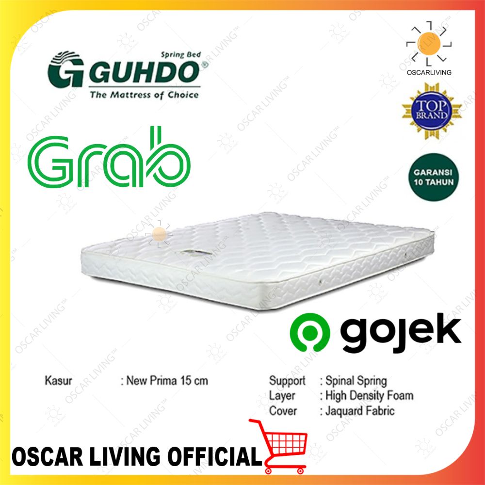 Jual KASUR Guhdo New Prima Spring Bed Tebal 15 cm - KHUSUS GOJEK/GRAB | Shopee Indonesia