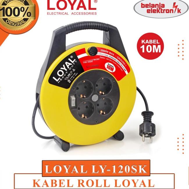 Jual KABEL BOX ROLL HEAVY DUTY LOYAL LY 120 SK | Shopee Indonesia