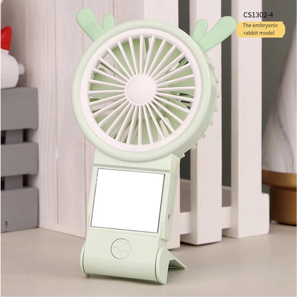 Jual KIPAS ANGIN MINI GENGGAM Cute / Kipas Lipat PORTABLE / Mini Fan ...