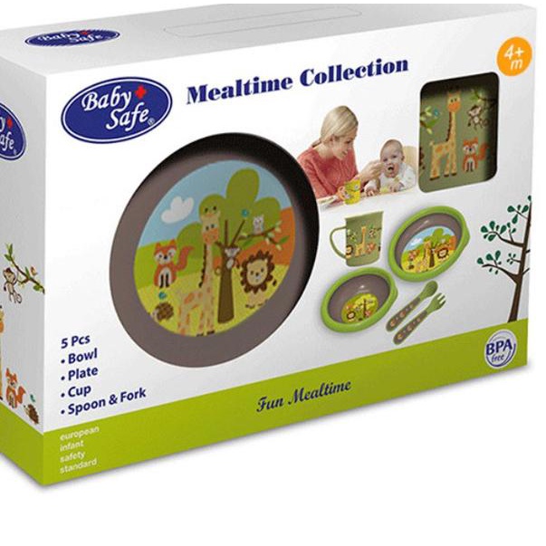 Jual Baby Safe FS500 Mealtime Collection Set Alat Makan Bayi - No ...