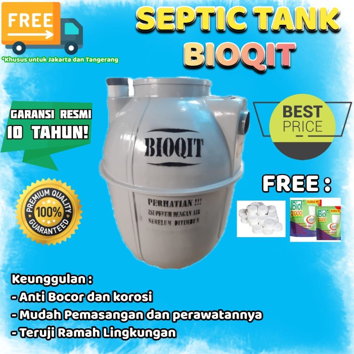Jual Rak Bio Septic Tank, Septic Tank Bioqit, Biotech, Biotank, 1000 ...