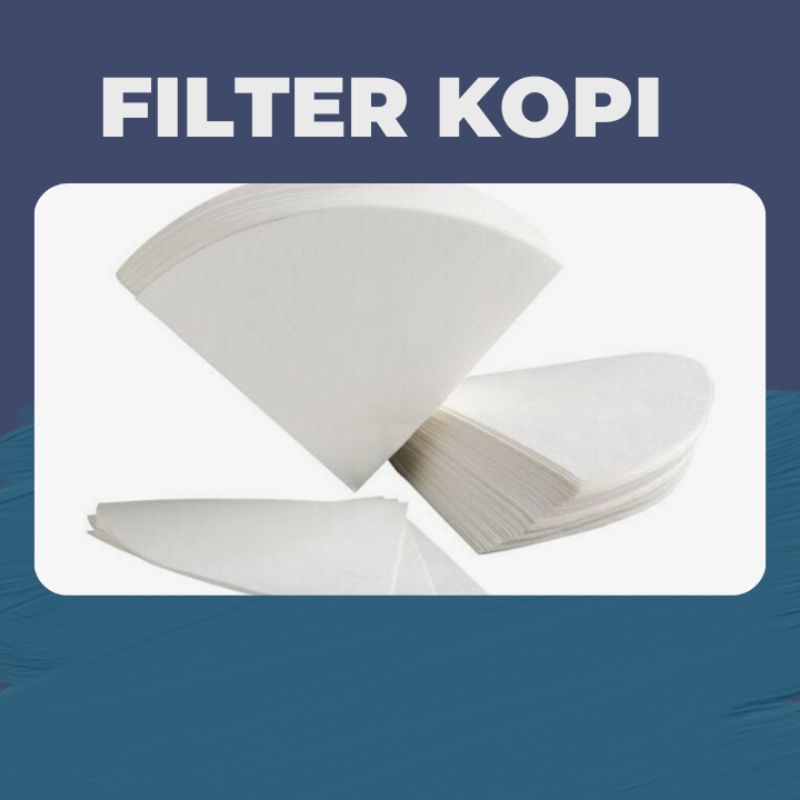 Jual paper kertas kopi v60 Kopi Kertas Filter V60 Saringan Drip Coffee ...