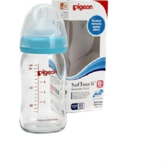 Jual PIGEON SoftTouch Wide Neck PP Botol Susu 160 ml | Shopee Indonesia