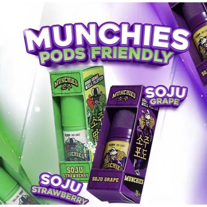 Jual LIQUID MUNCHIES V3 30ML GRAPE PODSFRIENDLY | Shopee Indonesia