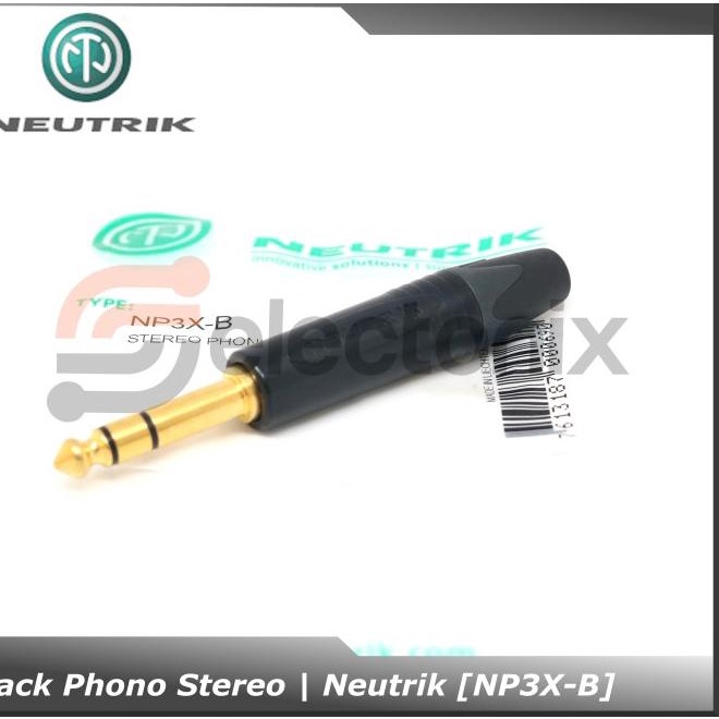 Jual Jack Akai Stereo NP3X (Neutrik) - Silver [NP3X] | Shopee Indonesia