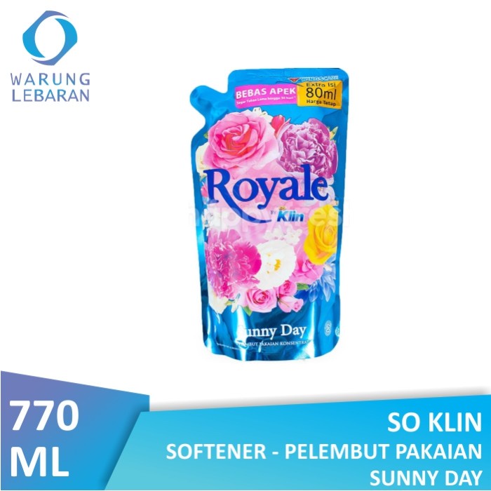 Jual Royale Softener Pelembut Pakaian Sunny Day 770ml | Shopee Indonesia