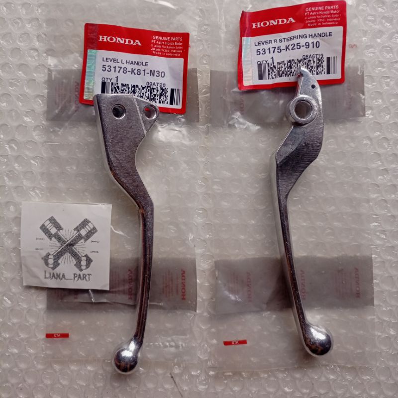Jual Hendel Handle Rem set Kanan Kiri vario 110 led 125 150 led old beat fi esp pop tipe cbs ...