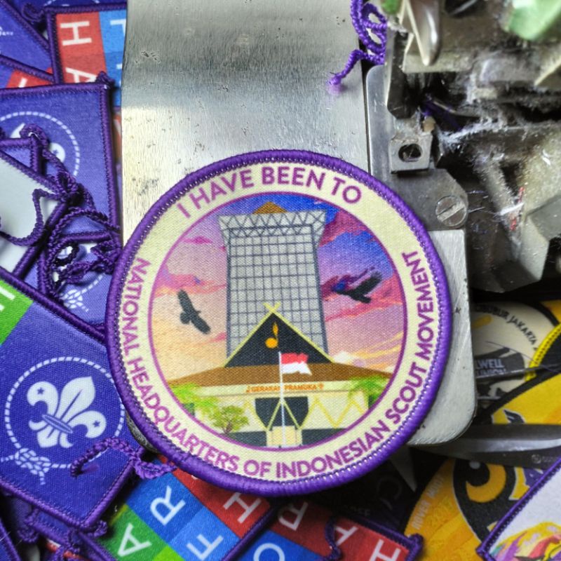 Jual Patch I Have Been to National Headquarters of Indonesian Scout ...
