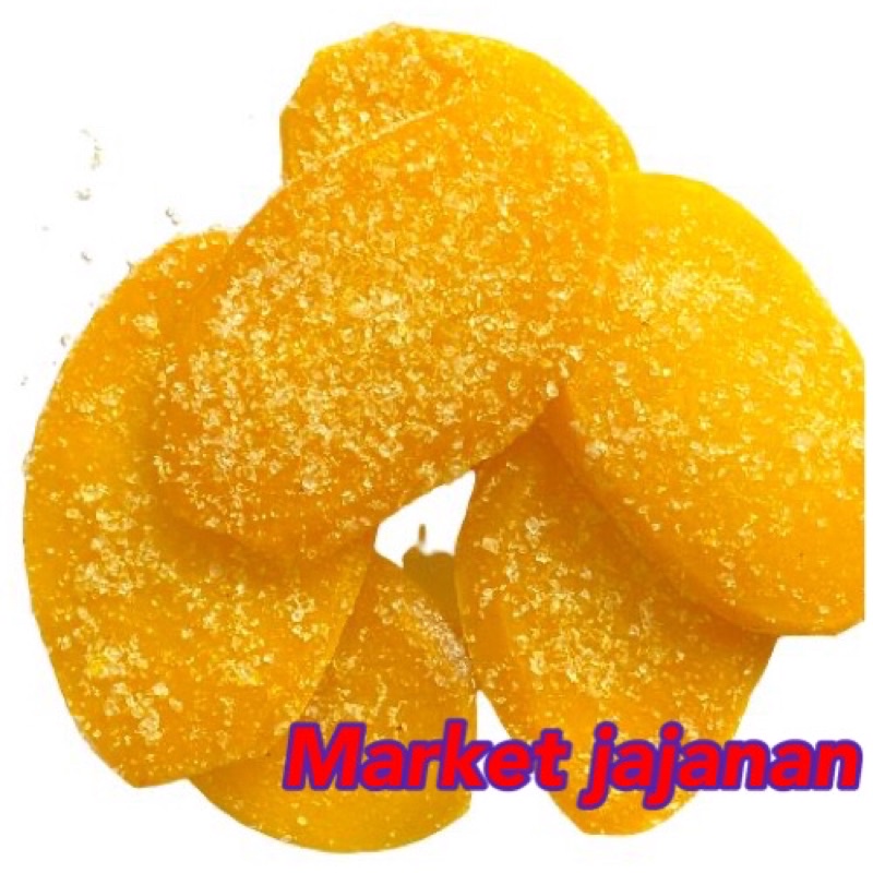Jual Manisan Buah Mangga Lebar Gula Pasir Kiloan Pak 250 Gram | Shopee ...