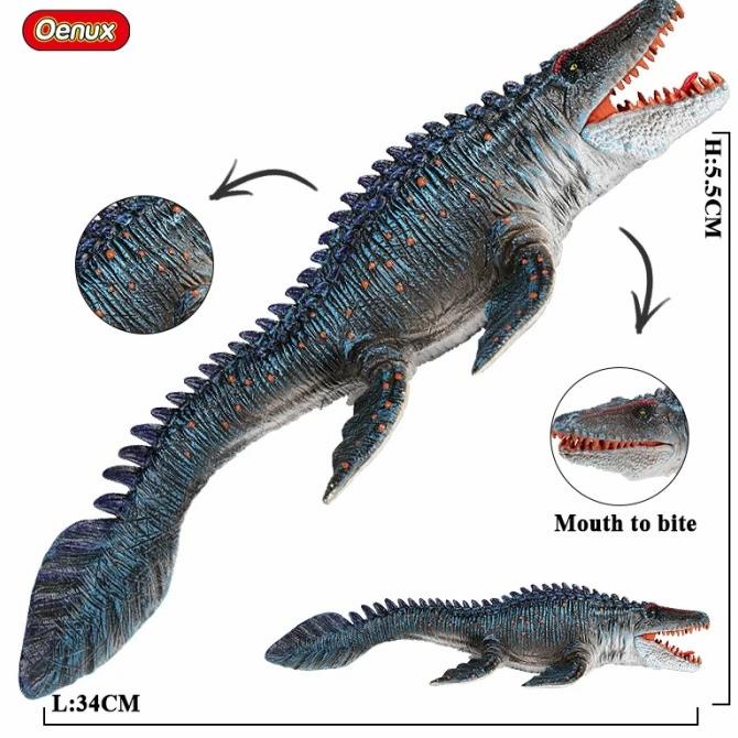 Jual Action Figure Mosasaurus Dinosaurus Jurassic World Mainan Dino Air ...