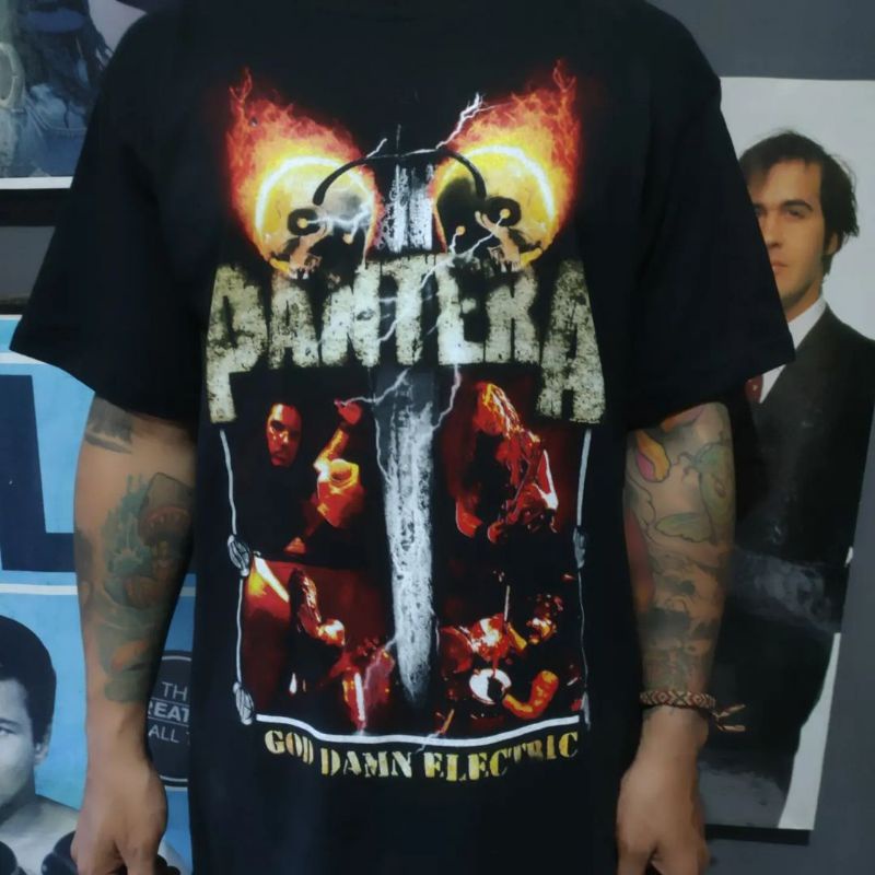 Jual Tshirt PANTERA tag MERCHCONS | Shopee Indonesia