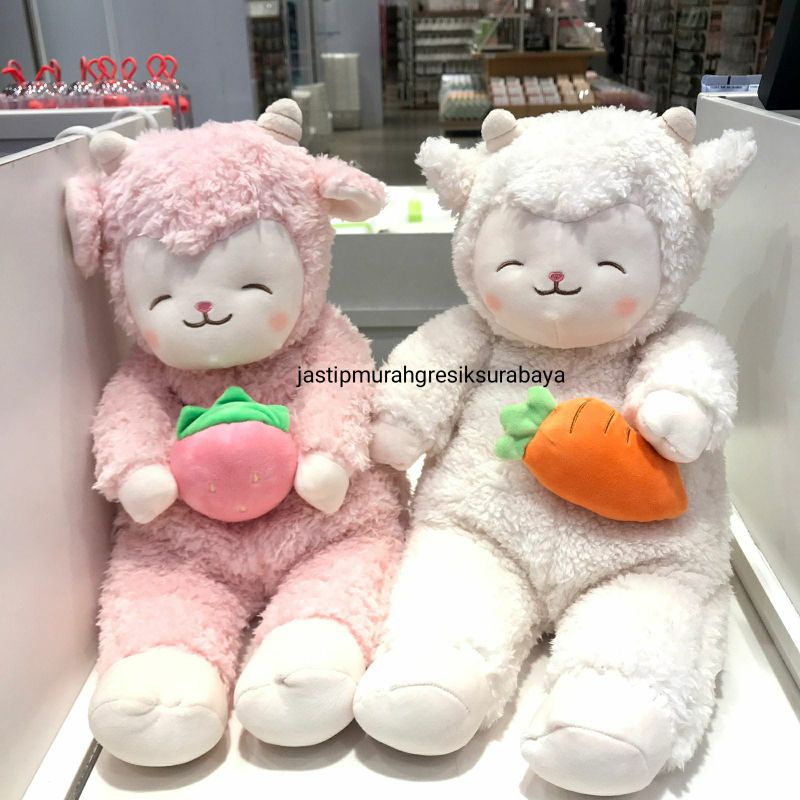 Jual LAZY SHEEP PLUSH TOY MINISO BONEKA DOMBA MINISO | Shopee Indonesia