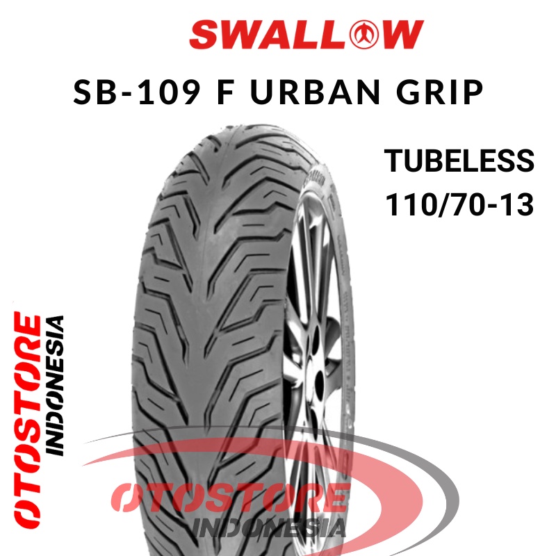 Jual Ban Luar Motor Swallow SB-109 F URBAN GRIP 110/70-13 RING 13 ...