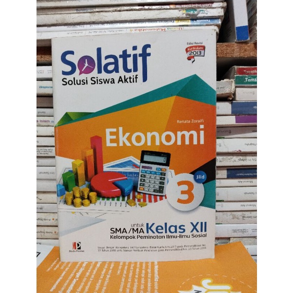Jual BUKU SOLATIF EKONOMI KELAS 12/XII/3 SMA MA MASMEDIA REVISI ...